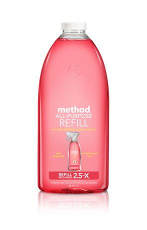 Method All-Purpose Cleaner Refill, Pink Grapefruit, 2.0 L - Walmart.ca