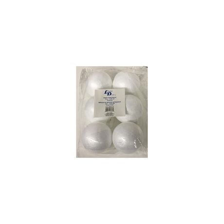 Lerman Decor's craft foam balls, foam balls 6 pack - Walmart.ca