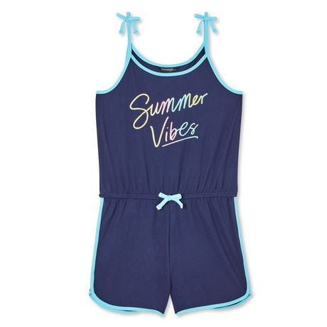 Click here for George Girls Dolphin Romper Navy L prices