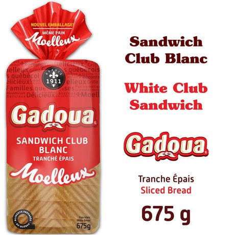 Gadoua Moelleux Thick Sliced White Bread | Walmart Canada