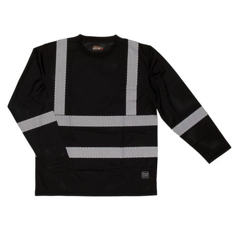 Click here for Tough Duck Long Sleeve Safety T-Shirt With 2 Segme... prices