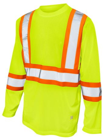 Click here for Tough Duck Long Sleeve Safety T-Shirt With 2 Refle... prices