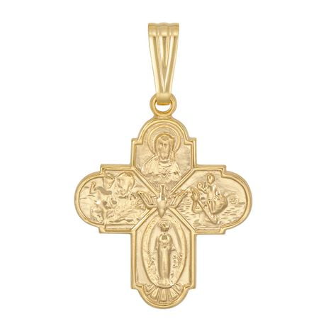 Quintessential 14KT Gold Fill Religious Saints Pendant | Walmart Canada