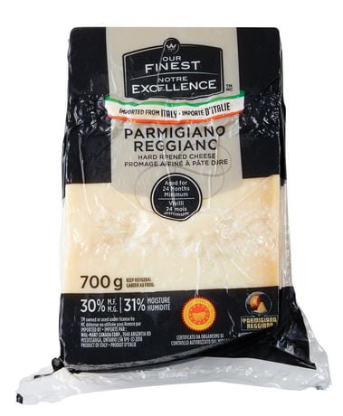 Our Finest Parmigiano Reggiano Hard Ripened Cheese - Walmart.ca