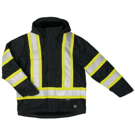 Click here for Tough Duck Fleece Lined Safety Jacket Black 4Xl prices