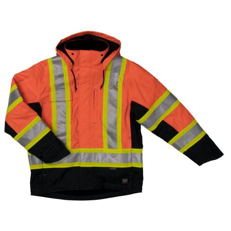Click here for Tough Duck Fleece Lined Safety Jacket Fluorescent... prices