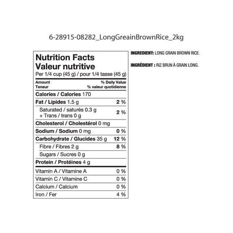 Great Value Long Grain Brown Rice | Walmart.ca
