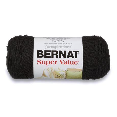 Click here for Bernat Super Value Yarn (197 G  7 Oz) Dark Grey prices