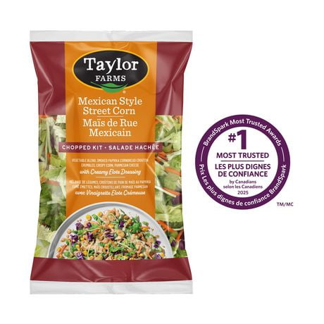 Taylor Farms Mexican Street Corn Chopped Salad Kit, 329 g - Walmart.ca