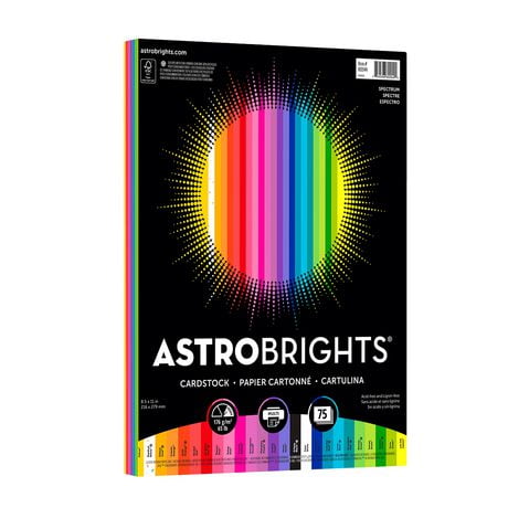 Click here for Astrobrights Spectrum 25 Colour Assorted Cardstock... prices