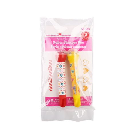 ROLLER STAMP PEN RED - Walmart.ca