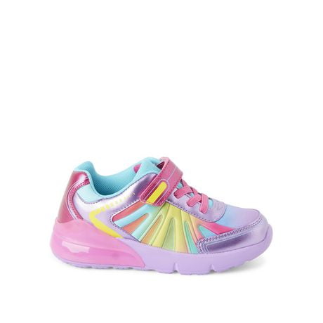 Click here for Athletic Works Girls Rainbow Sneakers Purple 3 prices