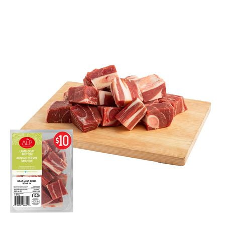 Frozen Goat Meat Cubes Bone In - Walmart.ca