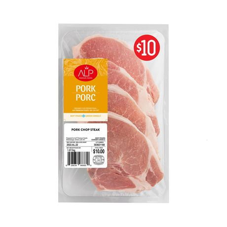 Frozen Pork Chop Steak | Walmart Canada