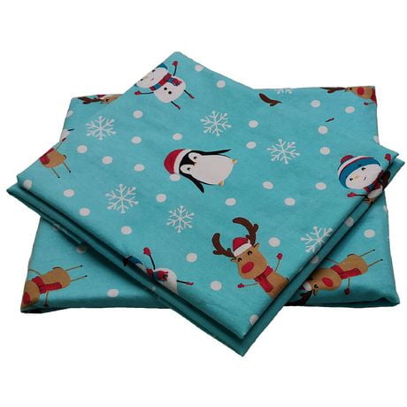 3 PIECE FLANNEL SHEET SET - Walmart.ca