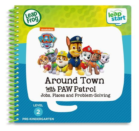 LeapFrog LeapStart Pre-K (Level 2) Around Town with PAW Patrol. Jobs ...
