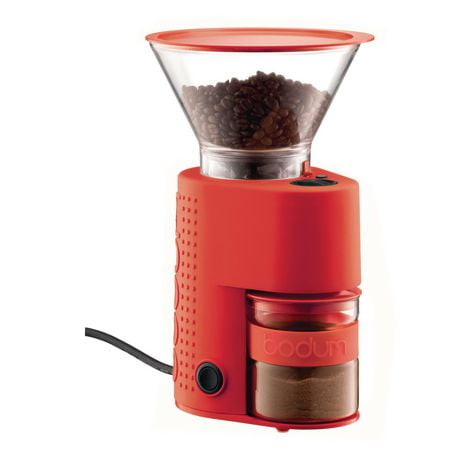 Click here for Bodum Bistro Burr Electric Coffee Grinder Red prices