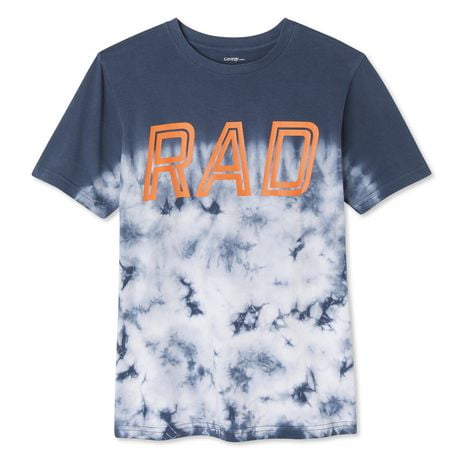 Click here for George Boys Tie Dye Graphic Tee Black Xs prices