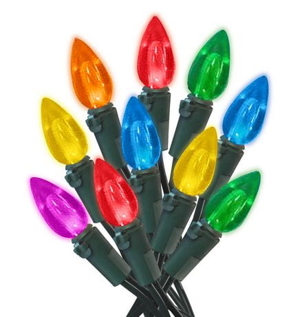 Holiday Time Packaging Multicolour 3 Function LED C3 Lights - Walmart.ca