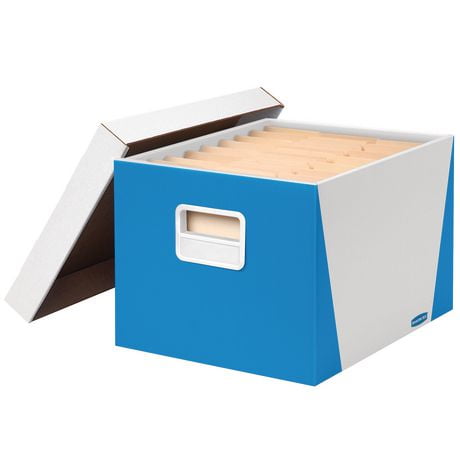Bankers Box® Premier™ Stor/File™ Boxes, Letter/Legal, Blue | Walmart Canada