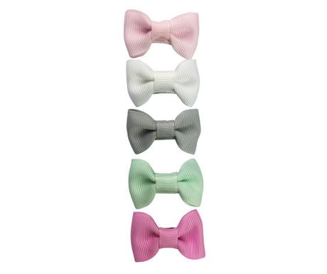 Click here for Baby Wisp - 5 Pack Charlotte Bows Snap Clip - Flow... prices