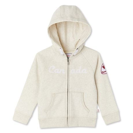 Click here for Canadiana Toddler Girls Full-Zip Fleece Hoodie Bei... prices