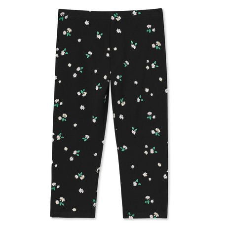 Click here for George Girls Printed Capri Legging Black Xs prices