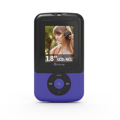 Click here for Borne 8Gb Video Mp3 Player - Blue Blue prices