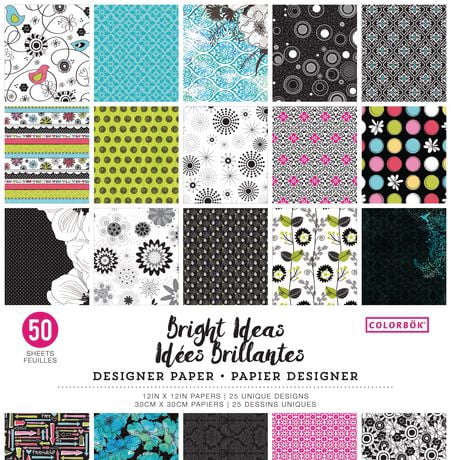 Colorbok Bright Ideas Designer Paper | Walmart Canada