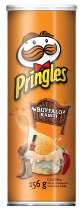 Pringles Buffalo Ranch Potato Chips 156 G | Walmart Canada