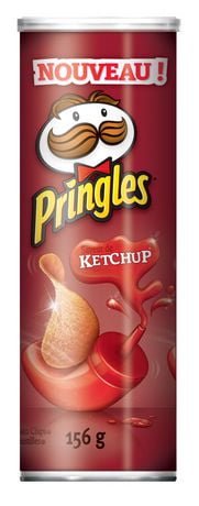 Pringles Ketchup Potato Chips 156 G | Walmart Canada