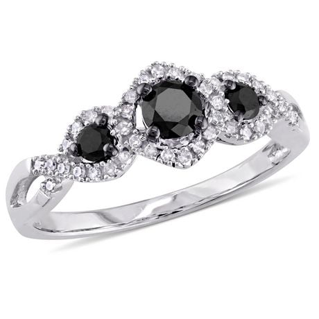 Click here for Asteria 0.50 Carat T. W. Black And White Diamond 1... prices