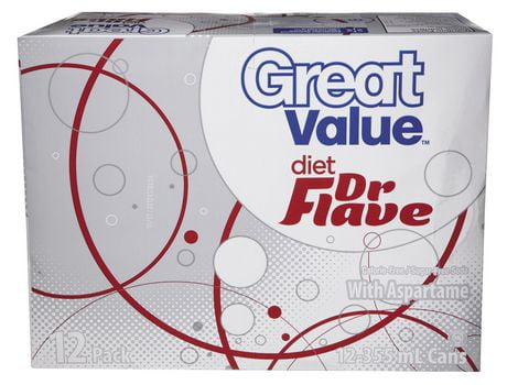 Great Value Diet Dr. Flave 12pk | Walmart Canada