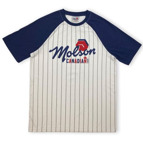 Molson Men's Raglan Tee shirt. This men's short sleeve raglan tee shirt ...