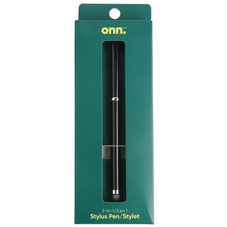 onn. 2-in-1 Dual-Tipped Stylus Pen, Pen & Touchscreen Tips - Walmart.ca