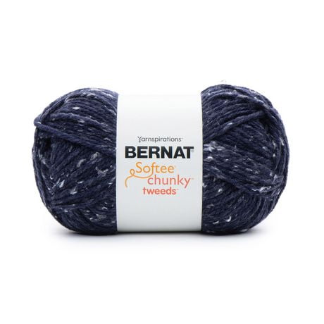 Click here for Bernat Softee Chunky Tweeds Yarn (300G/10.5Oz) Blu... prices