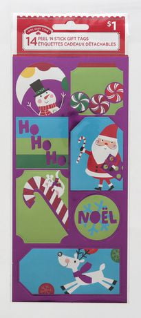 Paper Magic Group Peel n Stick Christmas Gift tags | Walmart Canada