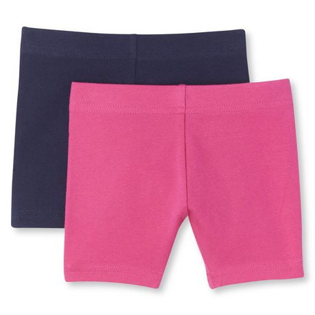 Click here for George Baby Girls Bike Short 2-Pack Pink 0-3 Month... prices