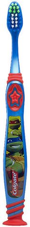 Colgate Kids Teenage Mutant Ninja Turtles Toothbrush with Suction Cup ...