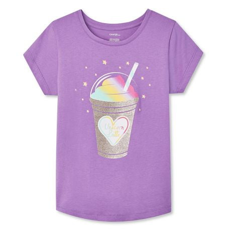 George Girls' Printed Screen Tee | Walmart Canada