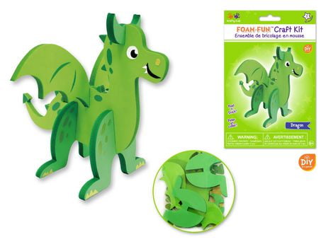DIY Dragon Foam Kit, DIY Foam Kit (Dragon) - Walmart.ca