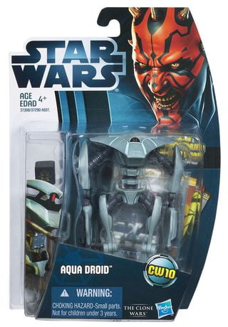 Star Wars The Clone Wars Aqua Droid Figure - Walmart.ca
