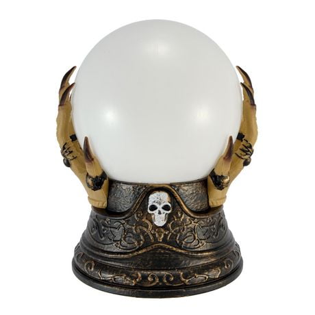 Way to celebrate Halloween Deco 10-Inch Mysterious Witch Orb with LED ...