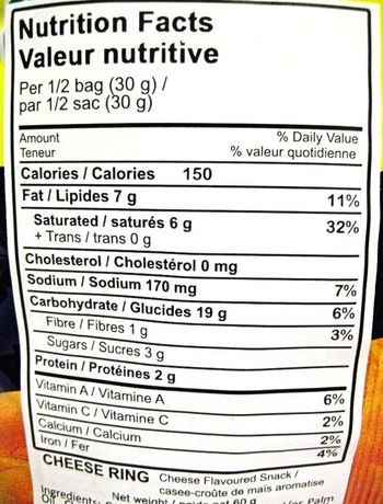 Regent Cheese Ring 60g | Walmart Canada