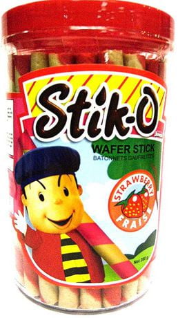 Stik-O Wafer Stick Strawberry 280g | Walmart Canada