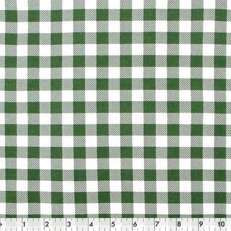 Click here for Fabric Creations White And Green Christmas Plaid C... prices