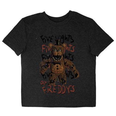 Click here for Five Nights At Freddys Boys Short Sleeve Crew Neck... prices