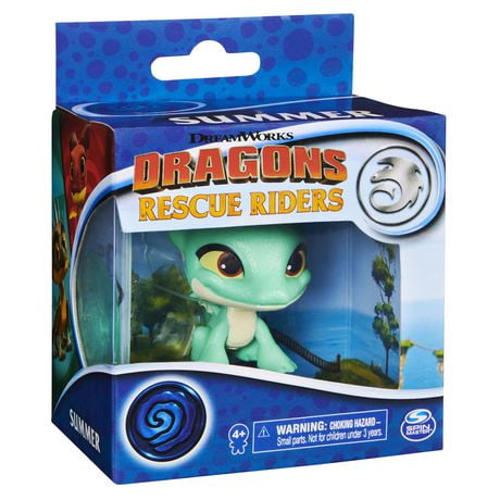 DreamWorks Dragons Rescue Riders, Summer Collectible 3-inch Mini Dragon ...