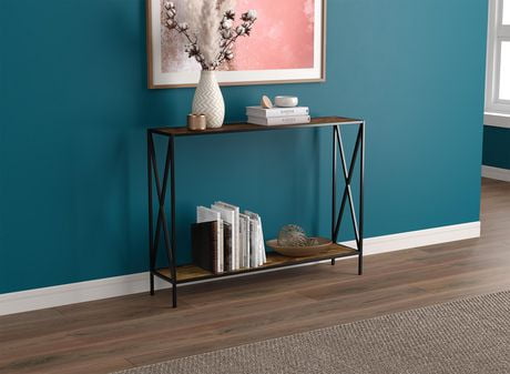 Click here for Safdie & Co. Console Table 39.5L Brown Reclaimed W... prices
