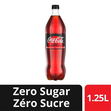 Coca-Cola Zero Sugar Bottle, 1.25 Liters | Walmart Canada